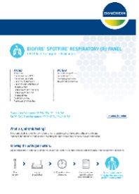 BIOFIRE® SPOTFIRE® Respiratory Panels